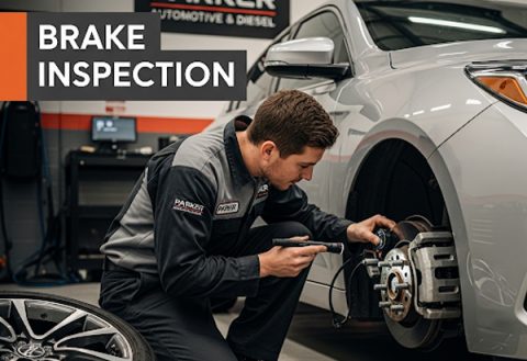 Brake Inspection - Parker Automotive & Diesel